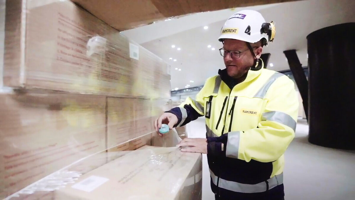 Lean construction is demanding - Sensors help to stay on schedule - Kaltiot