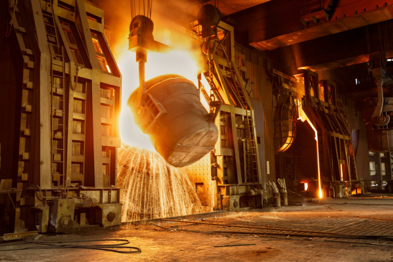 Visibility into a steel plant's processes by tracking steel ladles ...
